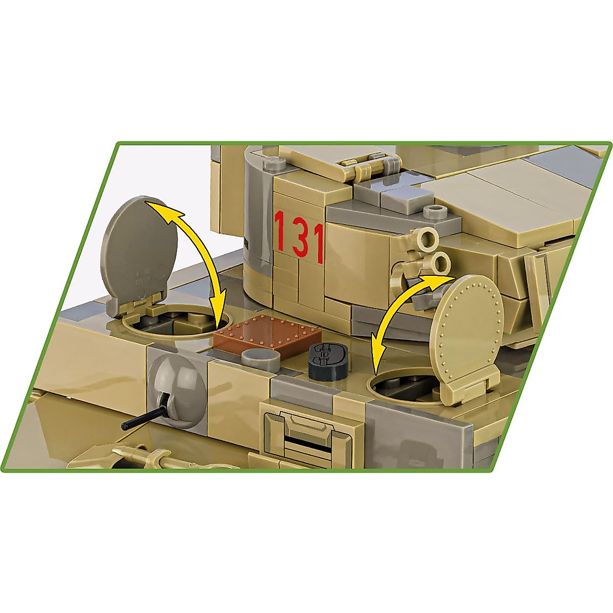 COBI Historical Collection WWII Panzer VI Tiger 131"