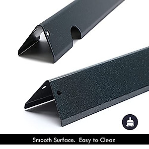 YIHAM KW633 Flavorizer Bars for Weber Genesis II 400 Series E-410 E-435 S-435 SE-410 LX E-440 S-440 Grill Parts GS4 Flavor Bars Replacement 17 inch 66033 66030 Set of 7