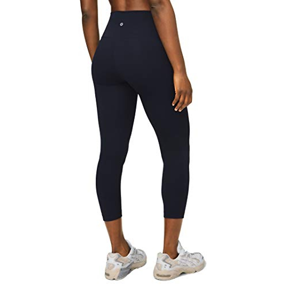 Lululemon Athletica Wunder Under High Rise Crop 23 inches Yoga Pants (True Navy, 4)