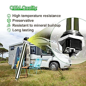 Upgraded 92249 91160 92097 520900 Atwood Dometic Suburban RV Water Heater Element for GC6AA GC10A G6A GC10A GCH6A, SW4/6/10/12/16 Series Electric Water Heaters, 1400W/1440W 110V/120V, 1-Year Warranty