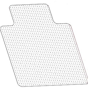 Low Pile Carpet Chair Mats with Lip for Officce - Premium Rolling Thick Home Office Desk Chair Mats for Carpet Floor. Protect Carpeted Floor Under Desks and Chairs. (36'' x 48'' x 1/10''), (CMC22)