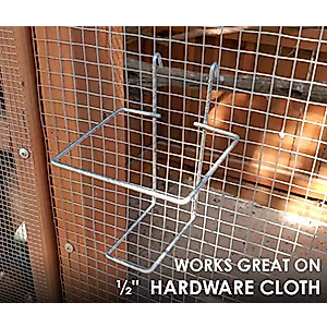 Wire Bracket for Small Animal Drinking Bottle (32 oz/1 Liter)