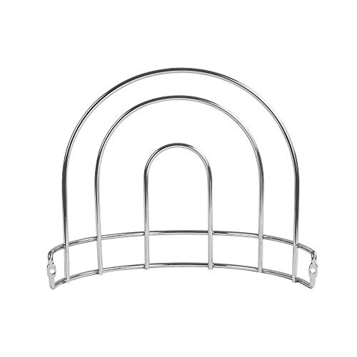 Spectrum Diversified Paper Holder & Organizer, Wall Mount or Countertop Display Perfect for Gift Bags & Wrapping Stations, Grocery Bag Holder, Sponge Cradle, Chrome