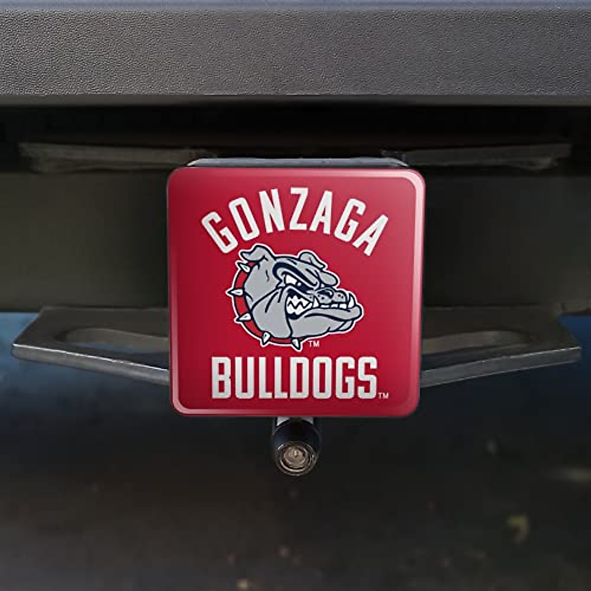 Gonzaga University Bulldogs Tow Trailer Hitch Cover Plug Insert