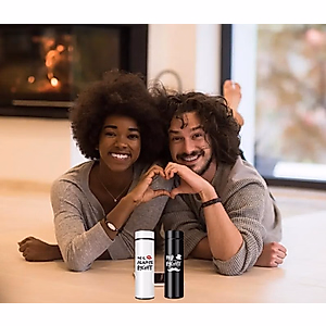 Mr and Mrs Travel Vacuum Tumbler Set - Unique Wedding Gifts For Bride and Groom - His and Hers Anniversary Present - Valentine's day Engagement Gift Idea 15 oz insulated Bottle For Husband Wife