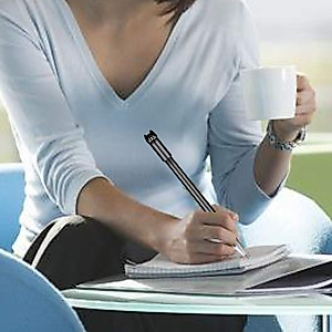 IBosins 12 Pieces Cute Cat Pen 0.5 mm Gel Kawaii Pens Black Ball Point Japanese Pens for Cat School Office Supplies Kawaii Accessories for Cat Lovers