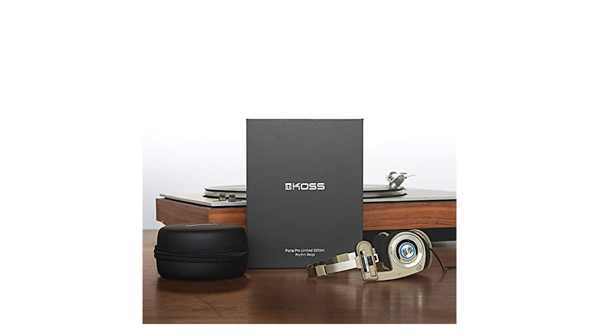 Koss Porta Pro Beige Headphones - Classic Sound & Style
