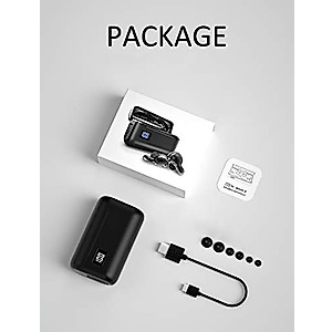 AMINY U-King True Wireless Earbuds Waterproof IPX7 Bluetooth Earbuds Wireless Headphones Bluetooth Headphones,HiFi 5.0 Wireless Earbuds 120Hrs Playing Time with Charging Case-Fireworks