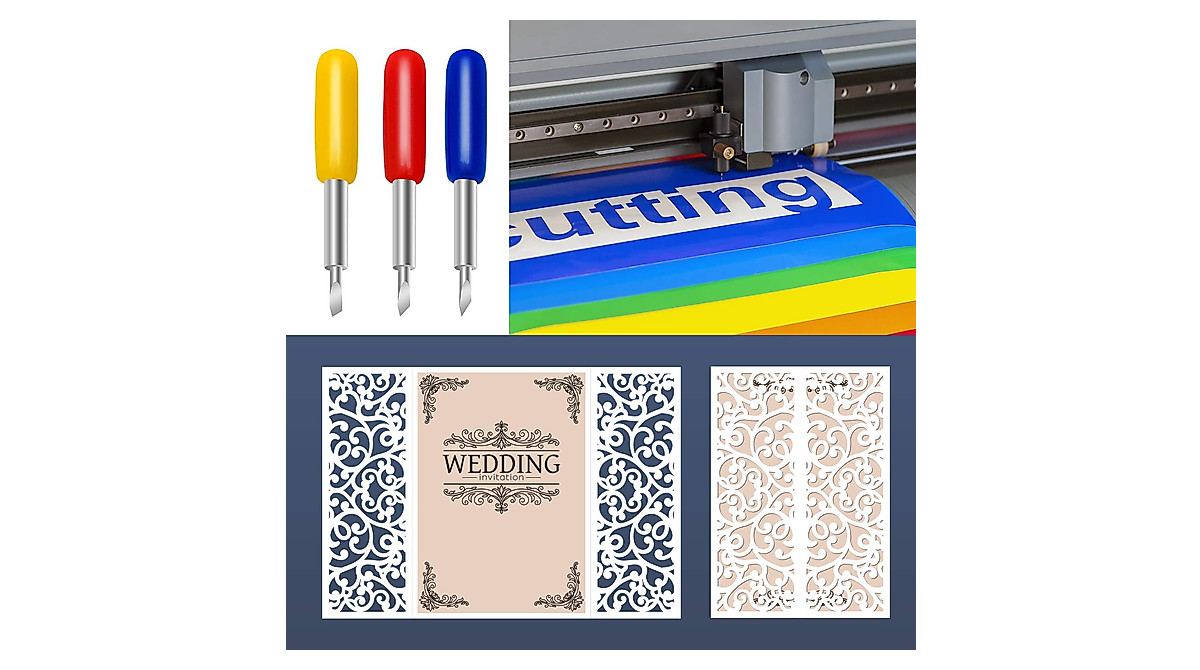 40-Piece Replacement Blades for Cricut Explore Air 2 - Luxiv