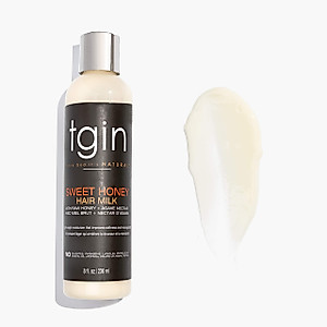 tgin Sweet Honey Hair Milk and Moisturizer for Natural, Dry, Curly, Wavy Hair - 8 Oz