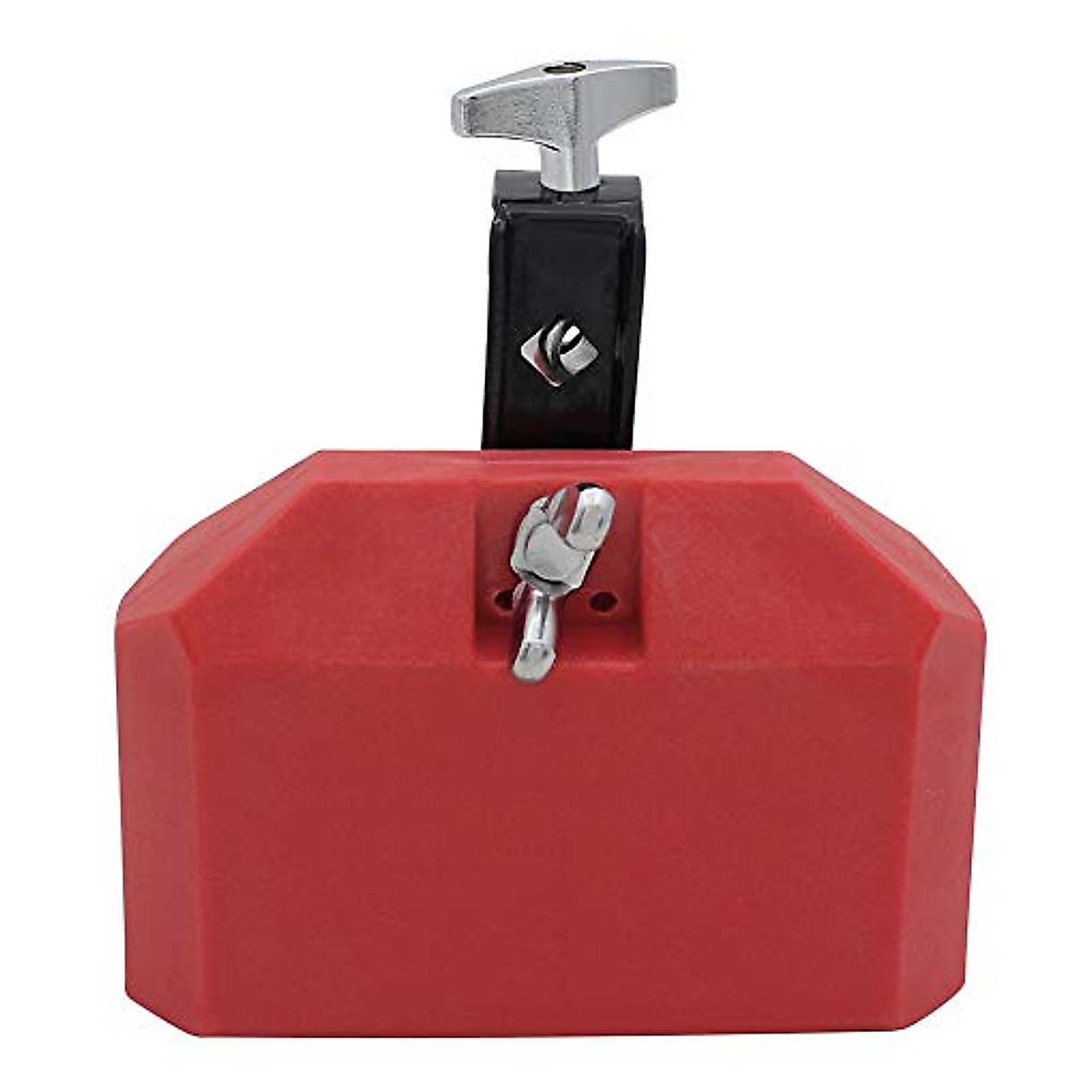 Cow Bell,5 inch ABS Plastic Cow Bell Noisemaker with Stick for Percussion Musical Instruments (Red) Percussion Supplies
