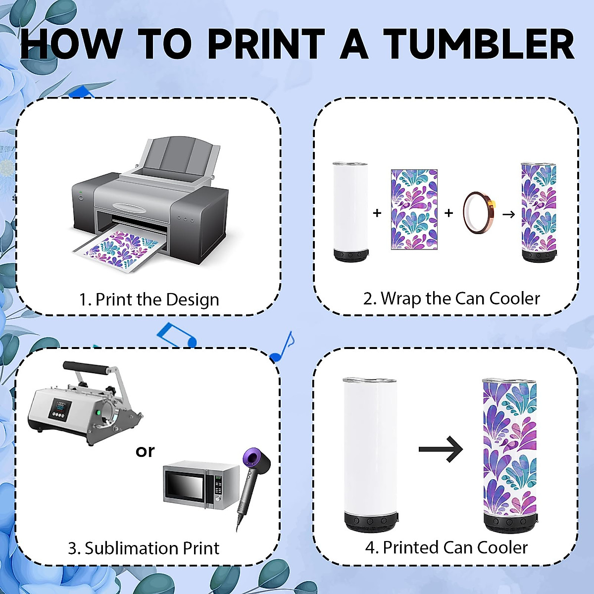 HIZEE 6pack 20oz cups Bluetooth Sublimation Tumbler with Straw and Lid, Double-Wall Stainless Steel Vacuum Insulation Sublimation Tumbler Blank, RemovableRechargeable Bluetooth Wireless Speaker black