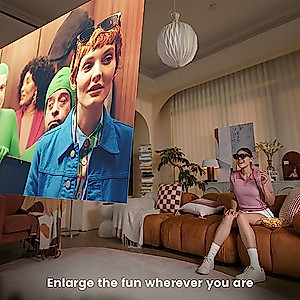 XREAL Air AR Glasses, Formerly Nreal, Smart Glasses with Massive 201" Micro-OLED Virtual Theater, Augmented Reality Glasses, Watch, Stream, and Game on PC/Android/iOS–Consoles Cloud Gaming Compatible