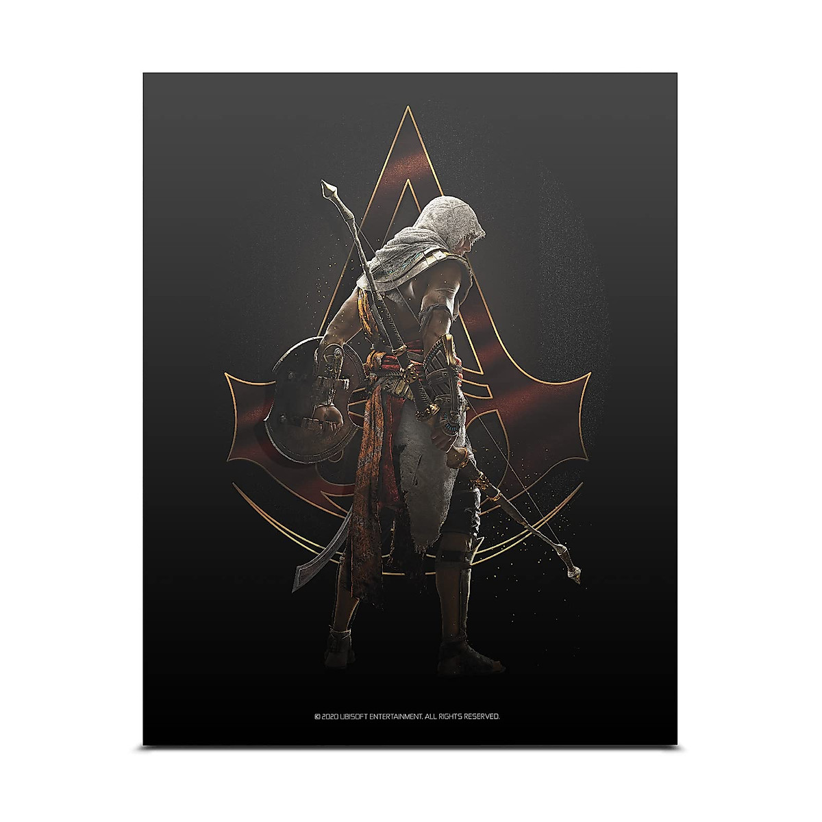 Head Case Designs Officially Licensed Assassin's Creed Bayek Crest Origins Character Art Matte Vinyl Sticker Gaming Skin Case Cover Compatible With Xbox One X Console