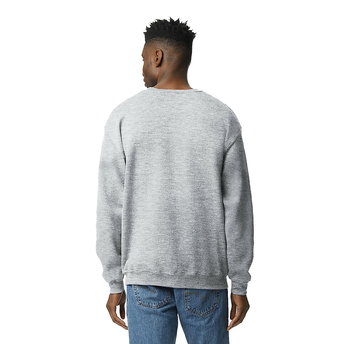 UGP Campus Apparel Gildan Men's Heavy Blend Crewneck Sweatshirt - X-Large - Sport Grey