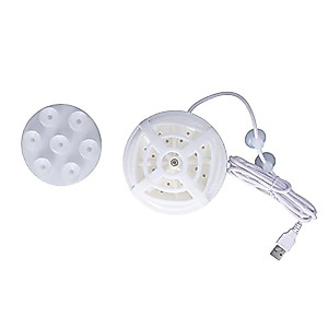 Zerodis Portable Fruit Dishwasher,Mini Dishwasher Quickly Remove Stains Dishw USB Dishwasher for Home RV Apartment