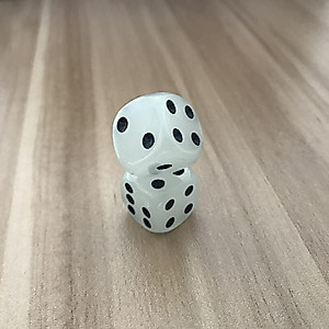 ZYM305 50Pcs/Lot 16mm Luminous Dice Rounded Corner Drinking Glowing Dice Nightclub Bars Dedicated Entertainment Dice Games Dice