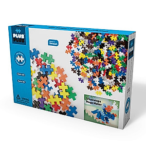 Plus Plus Big - Instructed Play Set - Mega Maker Triceratops - 67 Piece Construction Building STEM | STEAM Toy, Interlocking Large Puzzle Blocks for Toddlers and Preschoo