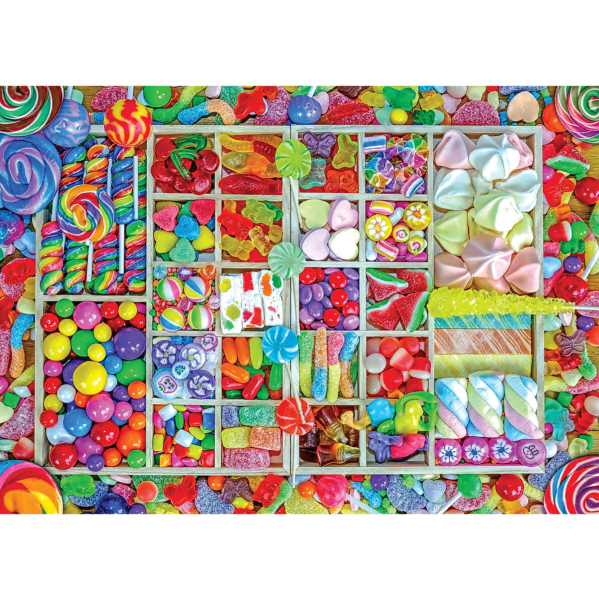PETER PAUPER PRESS Candy Party 1000 Piece Jigsaw Puzzle