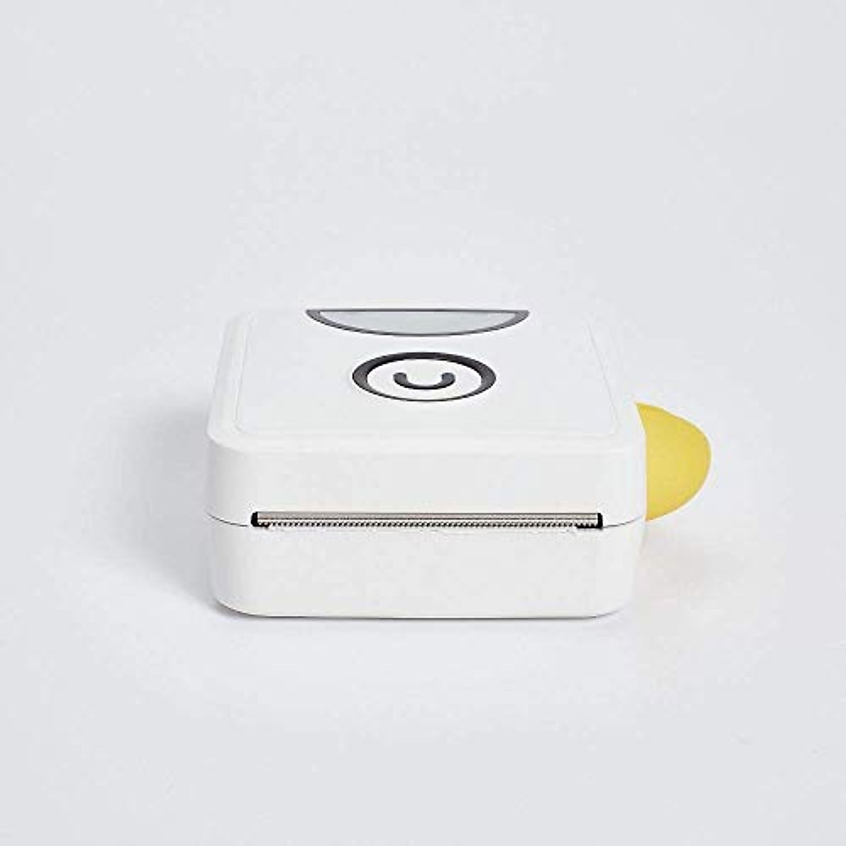 PoooliPrint L2 Inkless Pocket Printer, Yellow + White Sticky Paper 3 Rolls