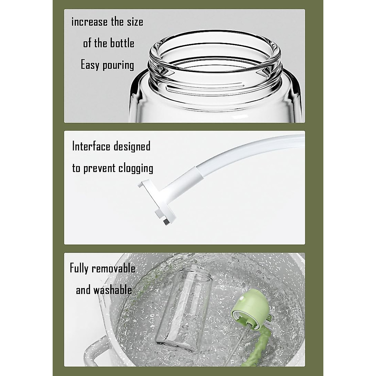 NIKKIER Oil Sprayer for Cooking,470ml Olive Oil Spritzer,Oil Sprayer for Air Fryer, Salad,BBQ,Roasting