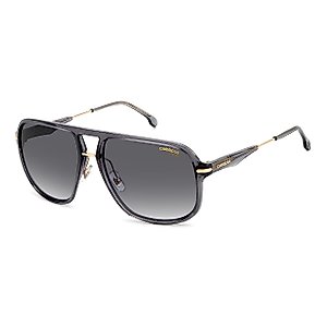 Carrera 296/S KB79O Sunglasses Men's Grey/Grey Gradient Square Shape 60mm