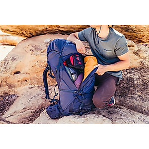 Gregory Mountain Products Baltoro 75 Backpacking Backpack,Alaska Blue,Medium