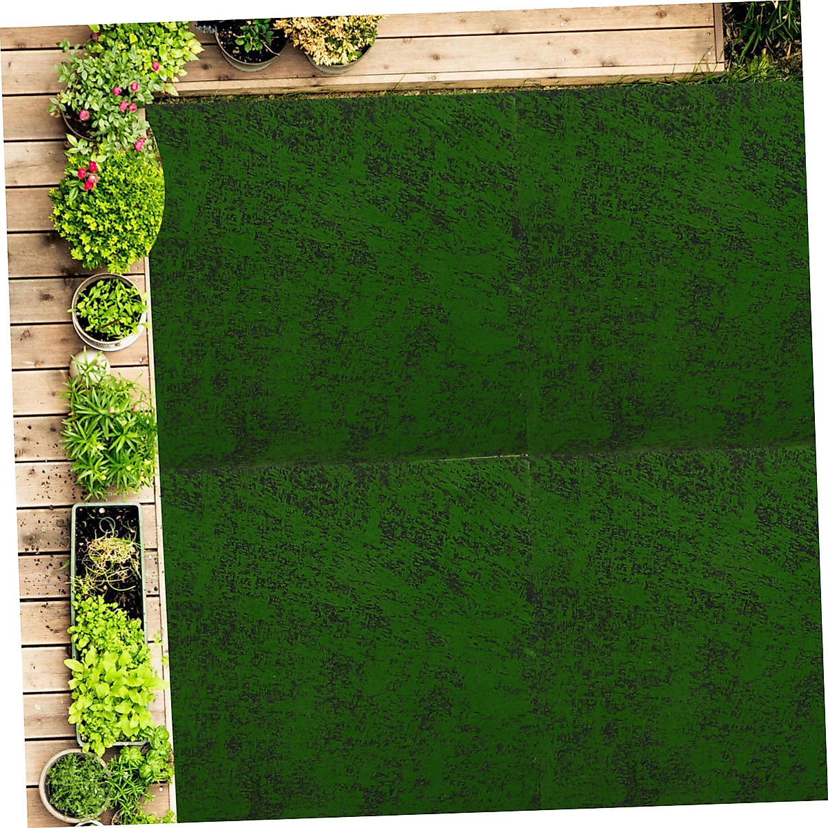 Parliky Artificial Moss Green Turf Artificial Plant Wall Area Rugs Artificial Turf Rugs for Sand Table Fake Turf Sand Table Turf Fake Grass Turf Moss Turf Fake Lawn Adorn Pearl Cotton