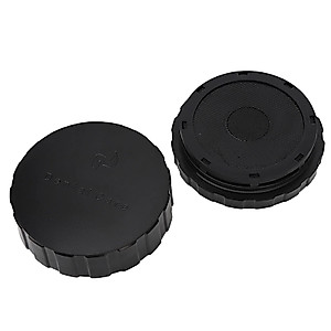 Dioche Dental All-Ceramic Veneer Processing Box, Denture Veneer Processing Box Round Shape Reusable Black Denture Storage Box with Spare Pad