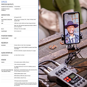 Zoom PodTrak P4 Portable Multitrack Podcast Recorder + 4x Zoom M-1 Mic + 4x Headphones + 4x Tabletop Stand + 128GB Extreme PRO SDXC Memory Card + AA Batteries and Charger – 4 Person Podcasting Bundle