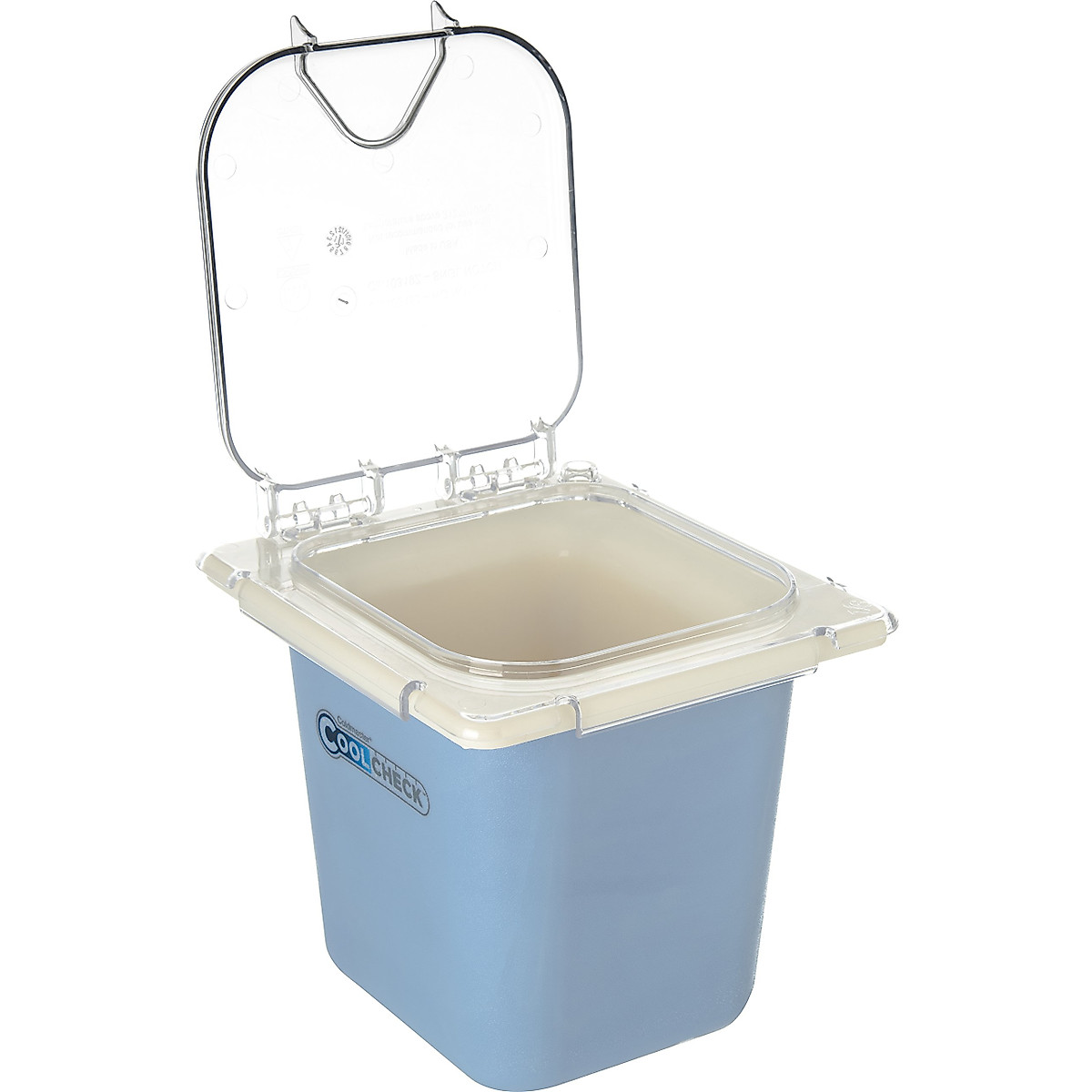 Carlisle FoodService Products CFS CM10318Z07 Coldmaster EZ Access Lid, 1/6 Size, 0.9" Height, 7" Width, 6.5" Length, Polycarbonate (PC), Clear (Pack of 2)