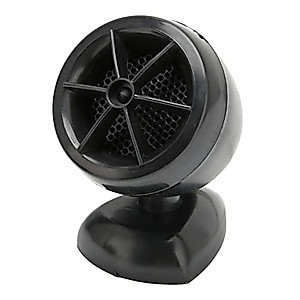 Cuifati 1200W Universal Car Stereo Speakers for Car Audio Systems, Universal OEM Tweeter Mini Horn Music Dome Loudspeaker for Car Doors Dashboards(Black)