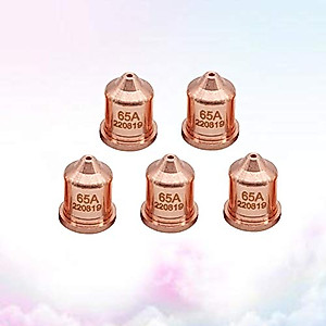 5pcs Multifunctional Plasma Cutting Mouth Electrode Nozzles Cutting Torch Supplies for Industry