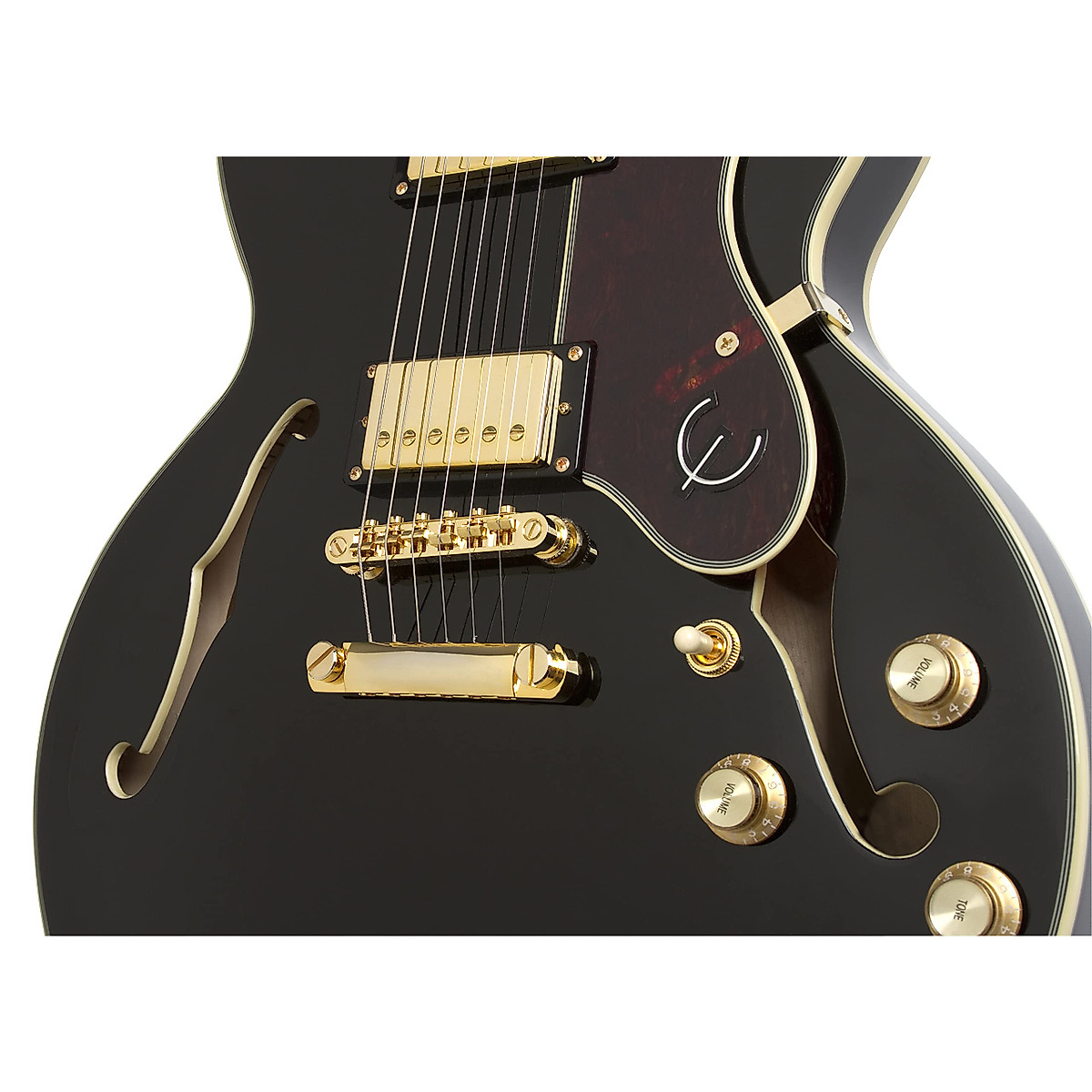 Epiphone Sheraton II PRO Gold Hardware, Ebony