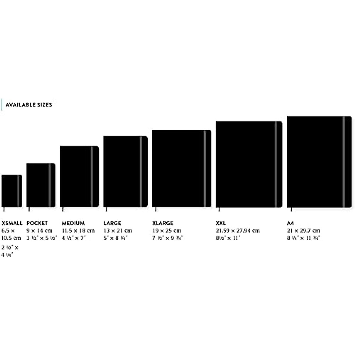Moleskine Classic Notebook, Hard Cover, Large (5" x 8.25") Ruled/Lined, Myrtle Green, 240 Pages