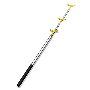 Tess Safety Pole -Smoke Detector and Emergency Exit- Extendable Pole Tester- Allows Easy Excess and Monitoring for Life Safety Products -Spellbound