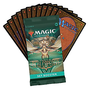 Magic: The Gathering Streets of New Capenna Set Booster Box | 30 Packs + 1 Box Topper (361 Magic Cards)