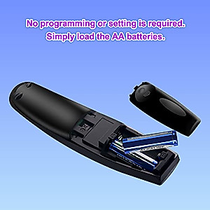 Rnnokate Universal Remote Control for LG Smart TV, Compatible with All Models for LG TV (Luminous Silicone Protective Case and 2 AA Batteries for AN-MR650A Remote Control (Universal with Green Shell)