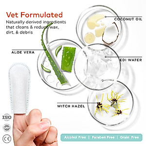 ARCA Pet Care Bundle - First Aid Kit and Ear Cleaner Wipes for Dogs, Essential Health and Hygiene Set