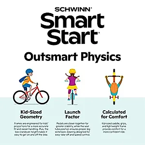 Schwinn Koen & Elm BMX Style Kids Bike in 20-Inch Wheels, Basket, Chain Guard & Kickstand Included, For Boys & Girls Age 7-13 Year Old, No Training Wheels, Teal