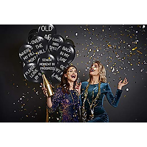 Funny Abusive Balloons | Fun Decoration for Adult Birthday Party | 8 Pack with Different Phrases (8 Pack)