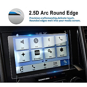 LFOTPP F150 Screen Protector for 2015-2021 F*ord F 150 F150 F250 F350 F450 sync2 sync3 Coupe Hatchback 8 Inch Navigation Screen Protector Glass Infotainment 8" Center Touch Screen Protector