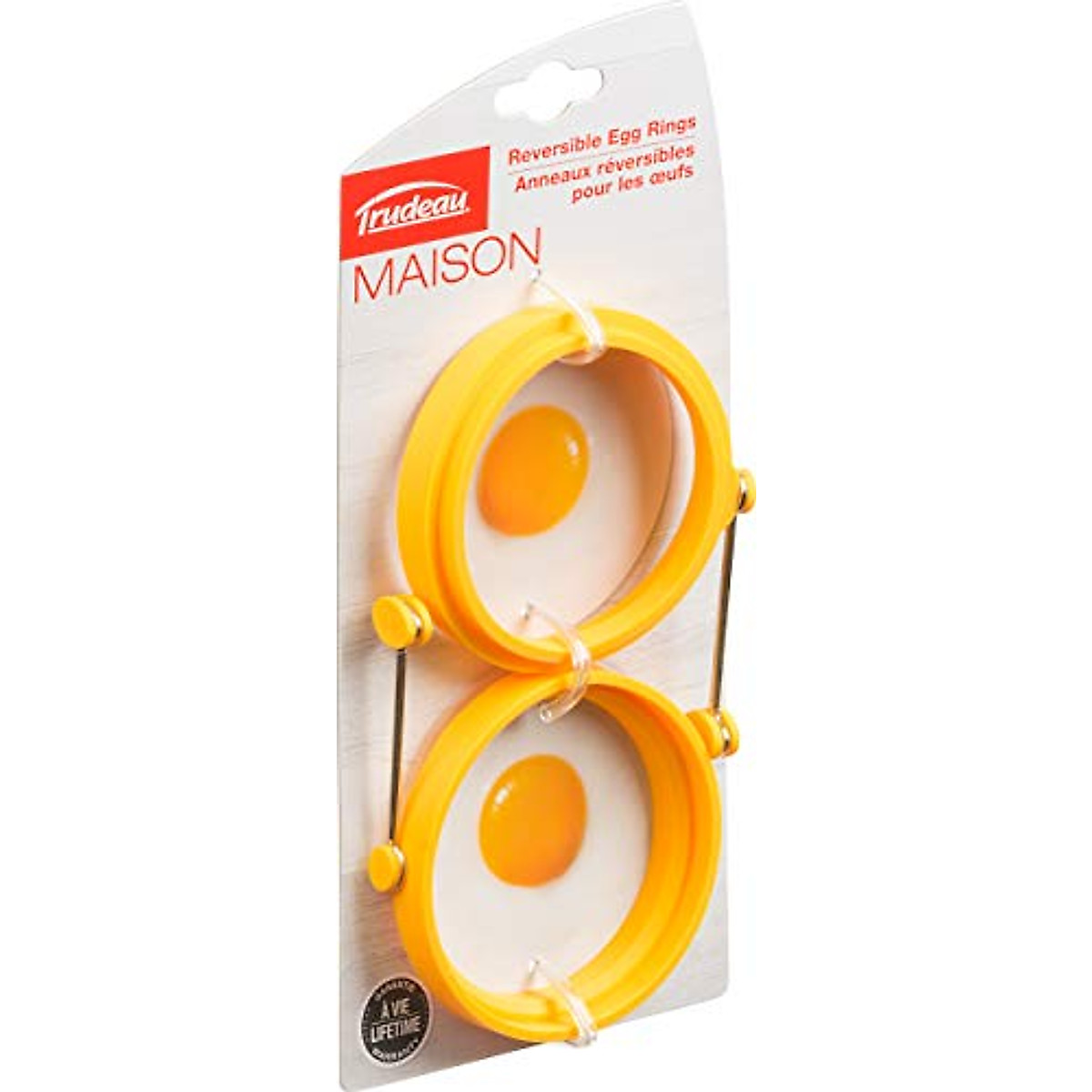 Trudeau, Standard, Yellow Maison Set of 2 Egg Rings (0537083)