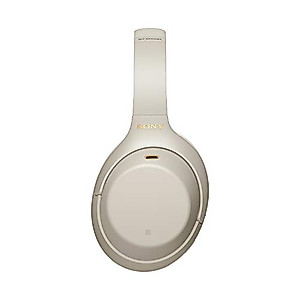 Sony Noise Cancelling Wireless Headphones - 30hr Battery Life - Over Ear Style - Optimised for Alexa and Google Assistant - Built-in mic for Calls - WH-1000XM4S.CE7 - Limited Edition - Silver/Gold
