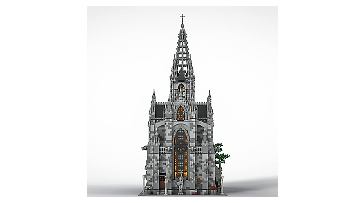 Build a Majestic Cathedral with 21755 PCS LEGO-Compatible Blocks