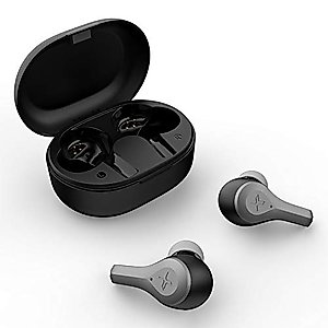 Edifier True Wireless Earbuds X5 Bluetooth 5.0 Earphones in Ear with Charging Case Easy-Pairing Noice Canceling Calls,Deep Bass for Sports Black