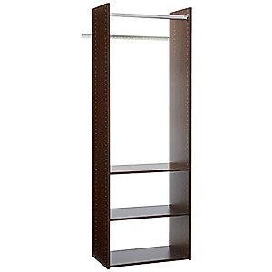 Easy Track RV1472-T Hanging Tower Closet, Truffle, 72-Inch
