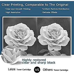 Leize Remanufactured Lexmark 52D1H00 521H Toner Cartridge use for Lexmark MS810 MS811 MS812 MS710 MS711 MS810n MS810dn MS811dn Series Printer (High Yield Black 25,000 Pages,1-Pack)