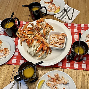 Evelots Mini Fondue Pot Set/Personal Fondue Mugs-Chocolate/Cheese/Fondue Maker Gift Set/2 Ceramic Mugs/Forks/Candles