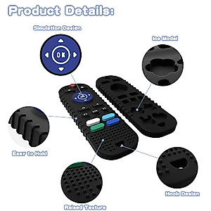 X-KIDS Baby Gamepad Teething Toys, Remote Control Teether Toys with 2 Pacifier Clips Soft-Textured Chew Sensory Toys for Babies 0-6 6-12 Months BPA Free, Silicone, 2-Pack